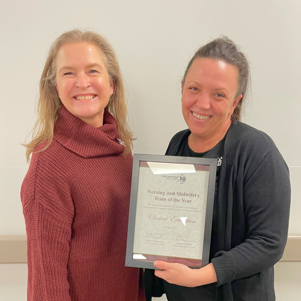 TEAM OF THE YEAR 2023 – CLINICAL EDUCATION TEAM - Jessie McPherson ...